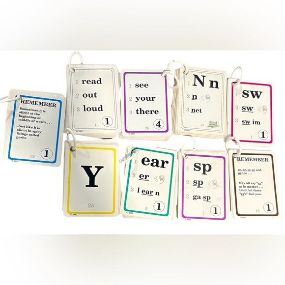 Hooked on phonics | Toys | Vintage Hooked On Phonics Learning Flash ...